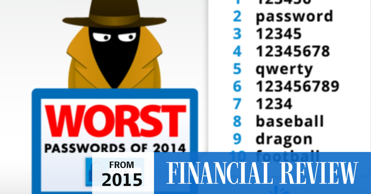 The top 10 passwords you should never use again The top 10 passwords you should never use again